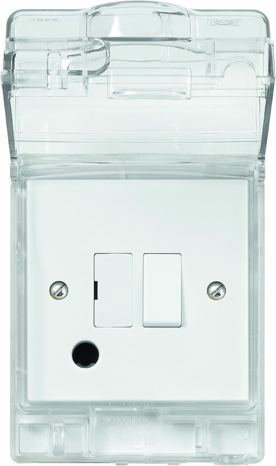 MK Shield K36103CLR Weatherproof 13A Fused Double Switched Connection ...