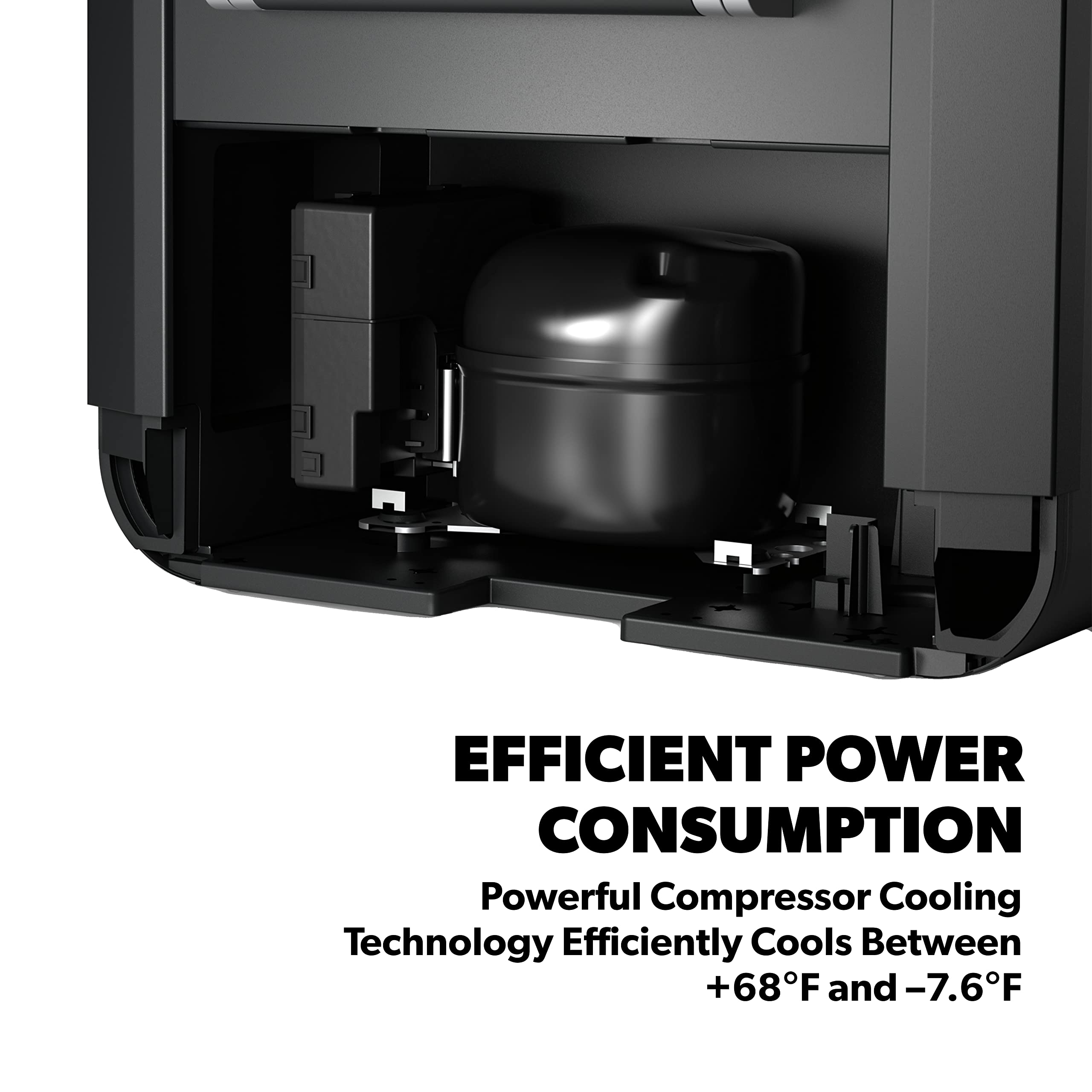 Mua Dometic CFX3 75-Liter Dual Zone Portable Refrigerator and Freezer, Powered by AC/DC or Solar ...