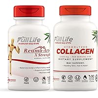 Amazon.com: Full Life Reuma-Art X Strength and Hydrolyzed Collagen ...