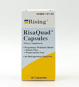 Amazon.com: Rising Pharma - Risaquad 230mg - Probiotic Dietary ...