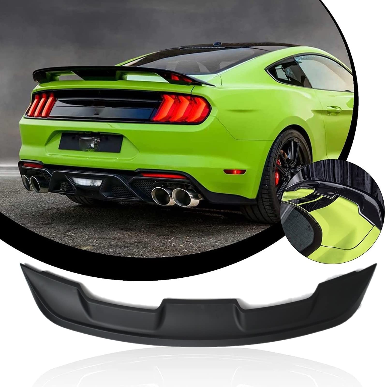 Mua Mustang Spoiler GT Wing Compatible with 2015-2022 Mustang Coupe 2DR ...