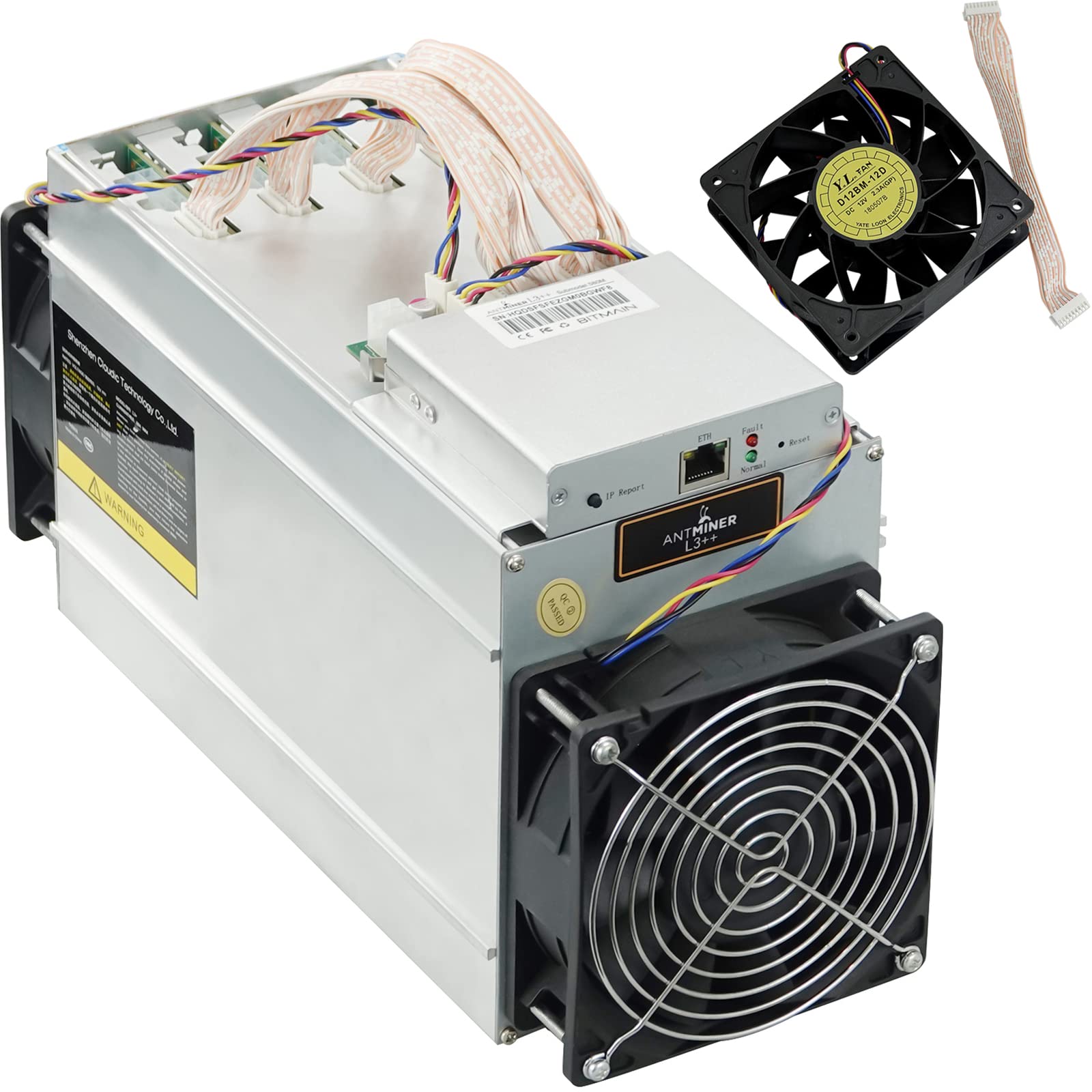 Mua ANTMINER L3++ 580MH/S Scrypt Miner LTCライトシオンマイニングマシン ASICチップマイナー使用 ...