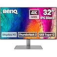 Amazon.com: BenQ PD3225U 32 Inch 4K IPS Black UHD Thunderbolt Monitor ...