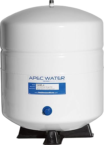 APEC Water Systems Tank-4 4 Gallon Residential Pre-Pressurized Reverse ...
