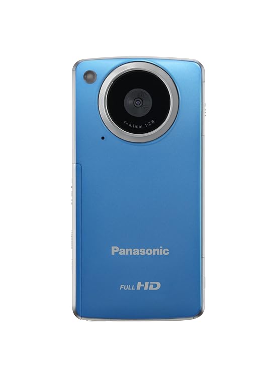 Panasonic TA1 Full HD Pocket Camcorder - Blue: Amazon.co.uk: Camera & Photo
