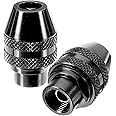 2 Pcs Keyless Chuck Set Multi Quick Change 4486 Keyless Chuck Replacement Fits for Dremel Rotary ...