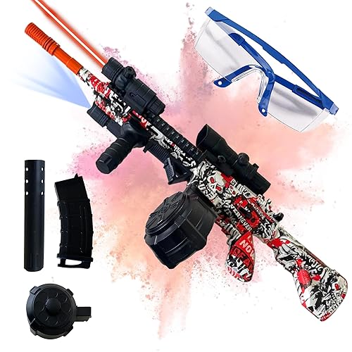 Gel Blaster, Gel Blaster Gun, Splatter Ball Gun with Drum, Manual ...