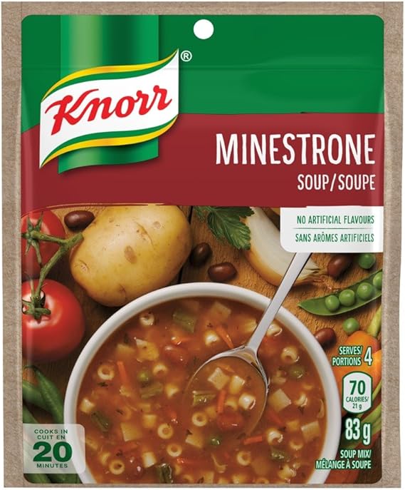 Knorr Minestrone Soup Mix 83 Grams, Pack of 12: Amazon.ca: Grocery