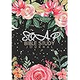 SOAP Method Bible Study Notebook Prayer Journal: Includes Quiet Time ...