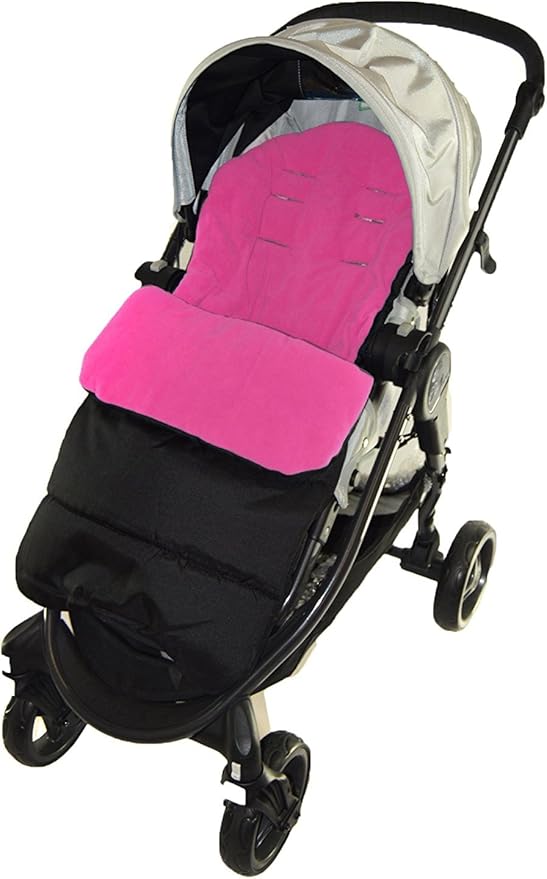 Footmuff/Cosy Toes Compatible with Joie Chrome Pushchair Pink Rose ...