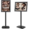 Amazon.com: Heavy Duty Pedestal Sign Holder for Display, 11 x 17 inches ...