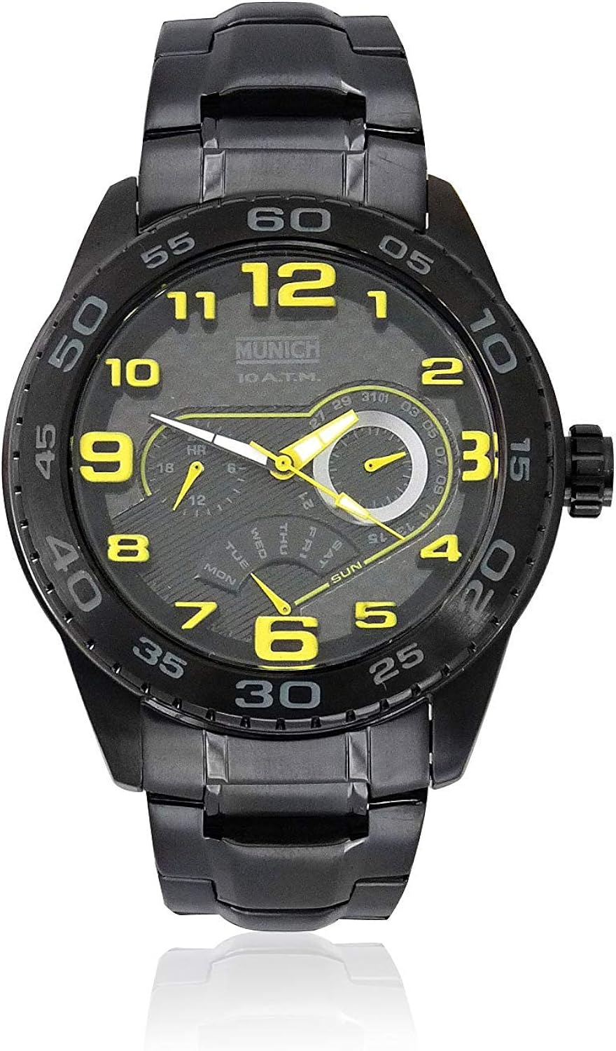 Munich Reloj Analógico-Digital para Unisex Adultos de Cuarzo con Correa ...