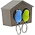 Amazon.com: Birdhouse Key Ring - Brown House with Yellow Bird: Office ...