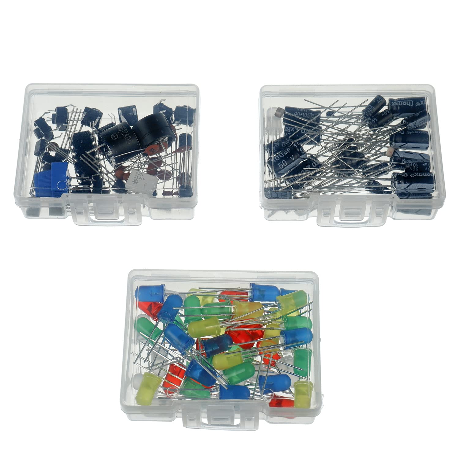 Mua BOJACK 37 Values 480 Pcs Electronics Component Fun Kit with Power ...