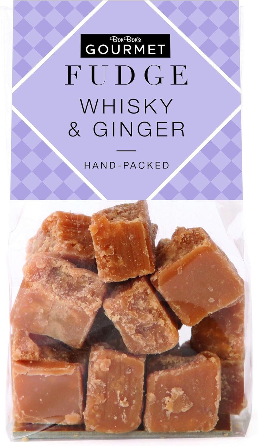 Bon Bons Whisky and Ginger Fudge, 150 g: Amazon.co.uk: Grocery