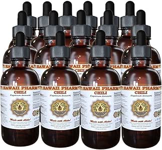 Amazon.com: Chili Liquid Extract, Organic Chili (Capsicum annuum ...