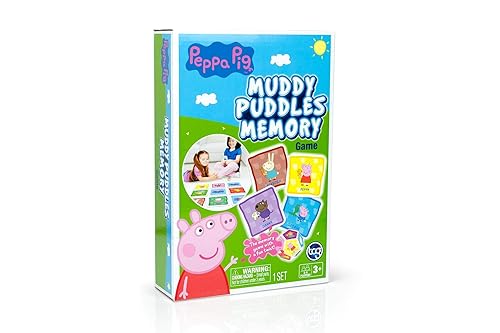 Peppa Pig Muddy Puddles Memory Board Game in Kuwait | Whizz Board Games