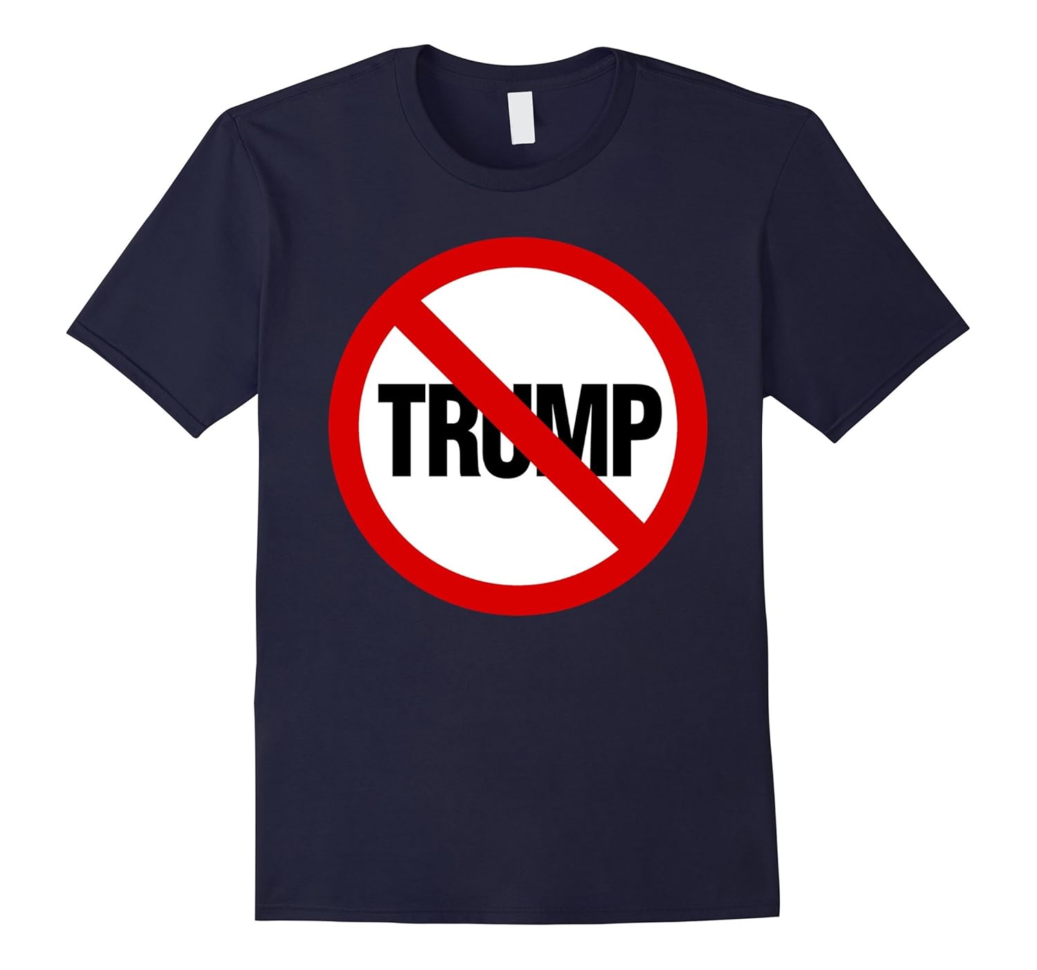 Stop Trump Vote Anti No Donald Trump Road Sign T-Shirt-BN – Banazatee