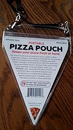 Amazon.com | Portable Pizza Pouch - Great Gag Gift, Stocking Stuffer ...