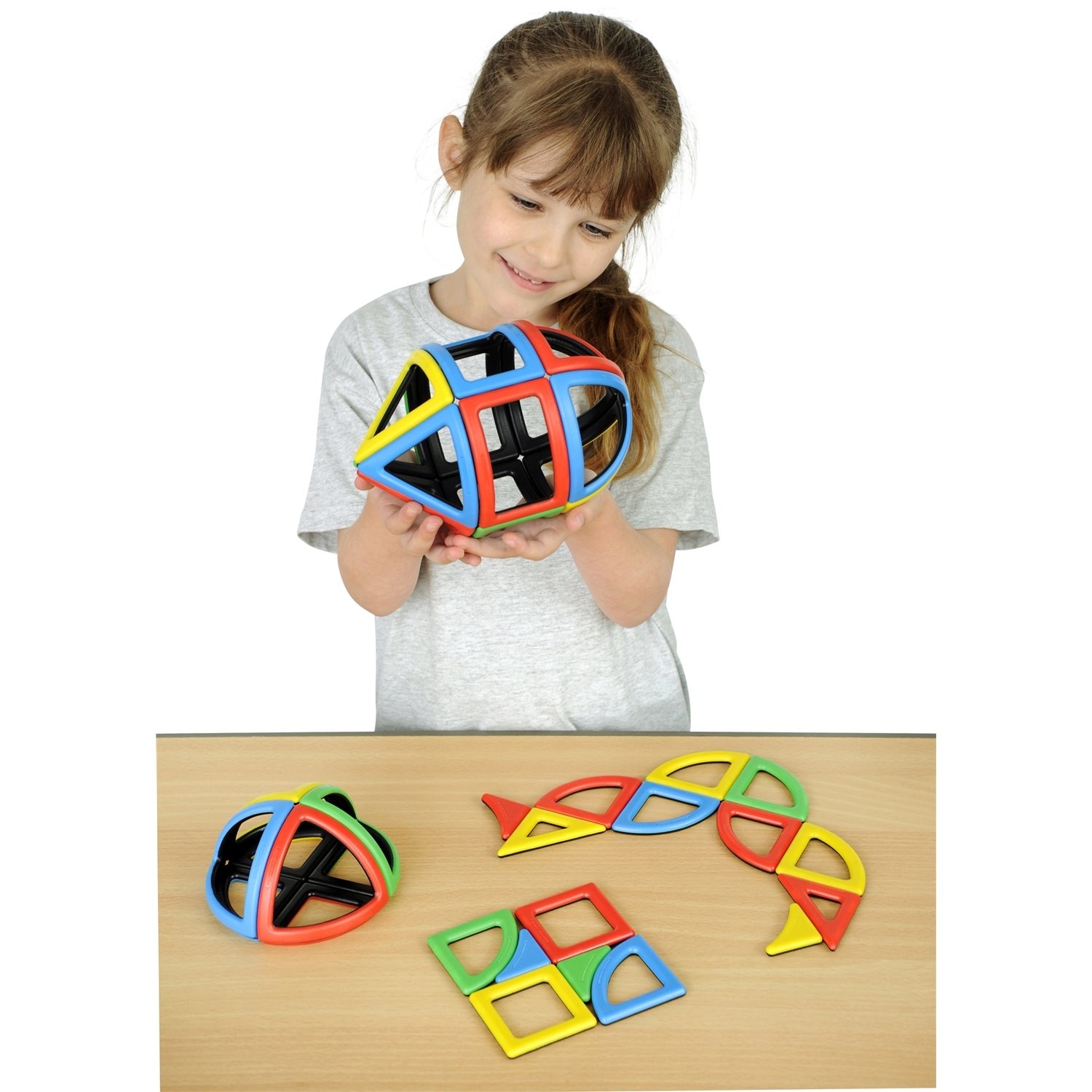 Polydron Magnetic Sphera Set – 36 Piece Maths Construction Education ...