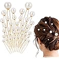 Amazon.com : DSLSQD Pearl Bobby Pins, 40 Pieces Hair Pins with 5 Sizes ...