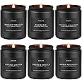 Amazon.com: Scented Candles Set | Gifts for Men - 6Pack Candle Set - Masculine Candle, Soy ...