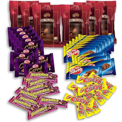 Nestle Savoy 6 Bags Toronto Chocolate (14 units) + 10 Carre Chocolate ...