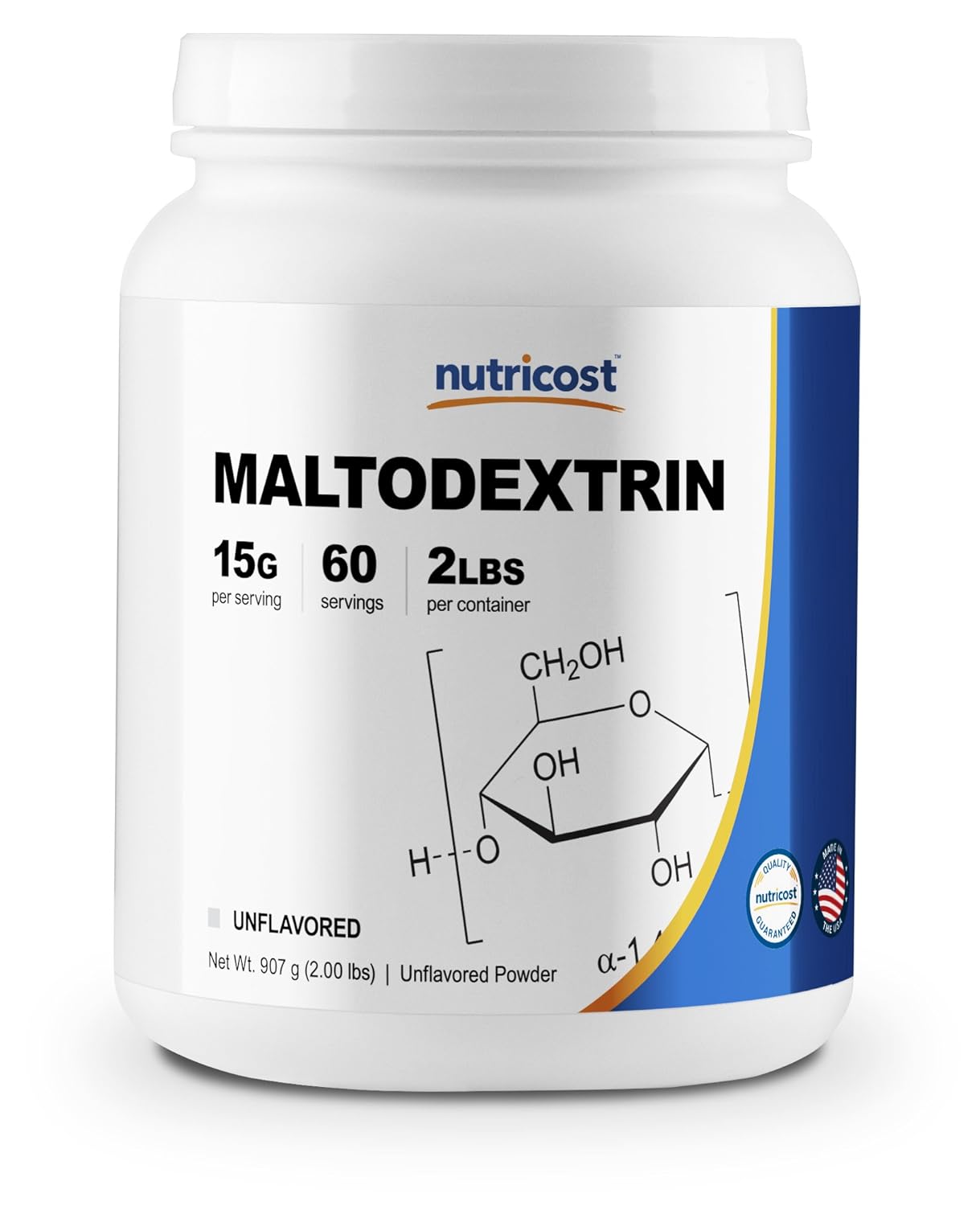 Nutricost Maltodextrin Powder 2LBS - High Quality, Pure Powder - Gluten ...