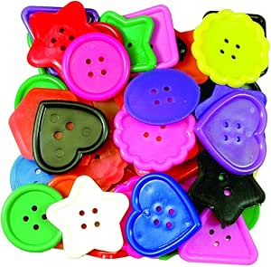 Amazon.com: Roylco Really Big Buttons, 120 count