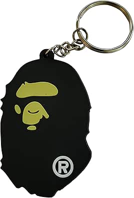 Amazon.com: Bape Keychain | BAPE A BATHING APE Keychain | Easy Monkey ...