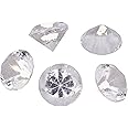 Amazon.com: Pkg 96 Clear 17 Carat Acrylic Diamonds with Big Bling for ...