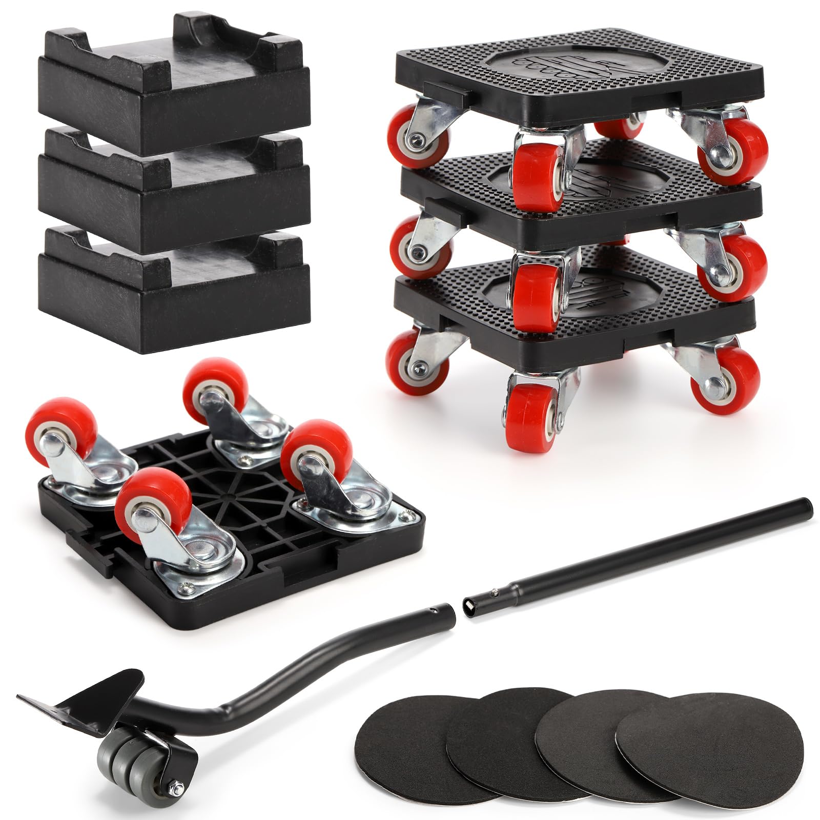 Mua ZEAYEA Set of 12 Furniture Mover with Wheels and Lifter, 550 Lbs ...
