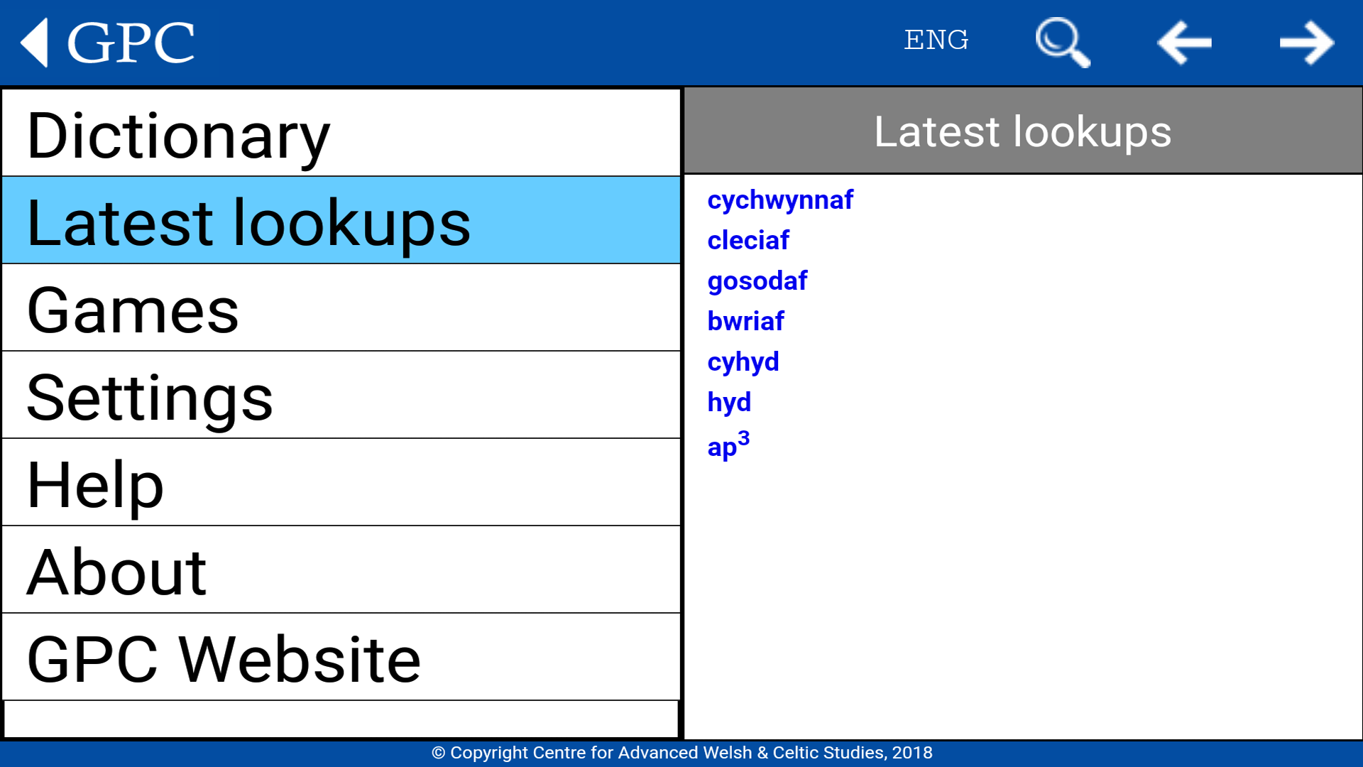 GPC Geiriadur Welsh Dictionary:Amazon.co.uk:Appstore for Android