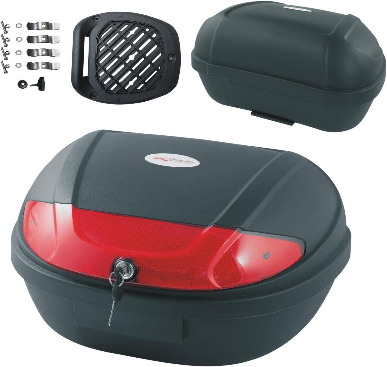 Top Case Motorrad Touring Top Box Koffer Motorrad Scooter Quad 48 lt ...