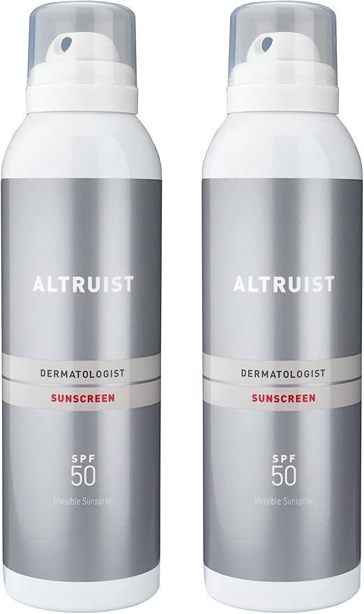 ALTRUIST. Dermatologist Invisible Sunspray SPF 50 – high UVA / UVB ...
