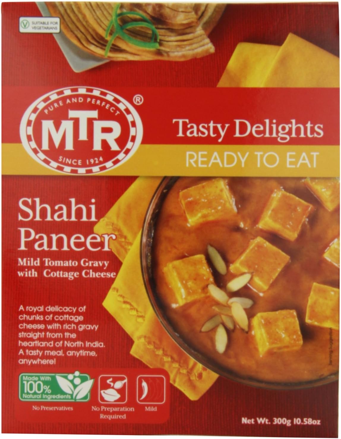 Amazon.com: MTR Shahi Paneer, 10.5-ounce Boxes (Pack of 10): Health ...