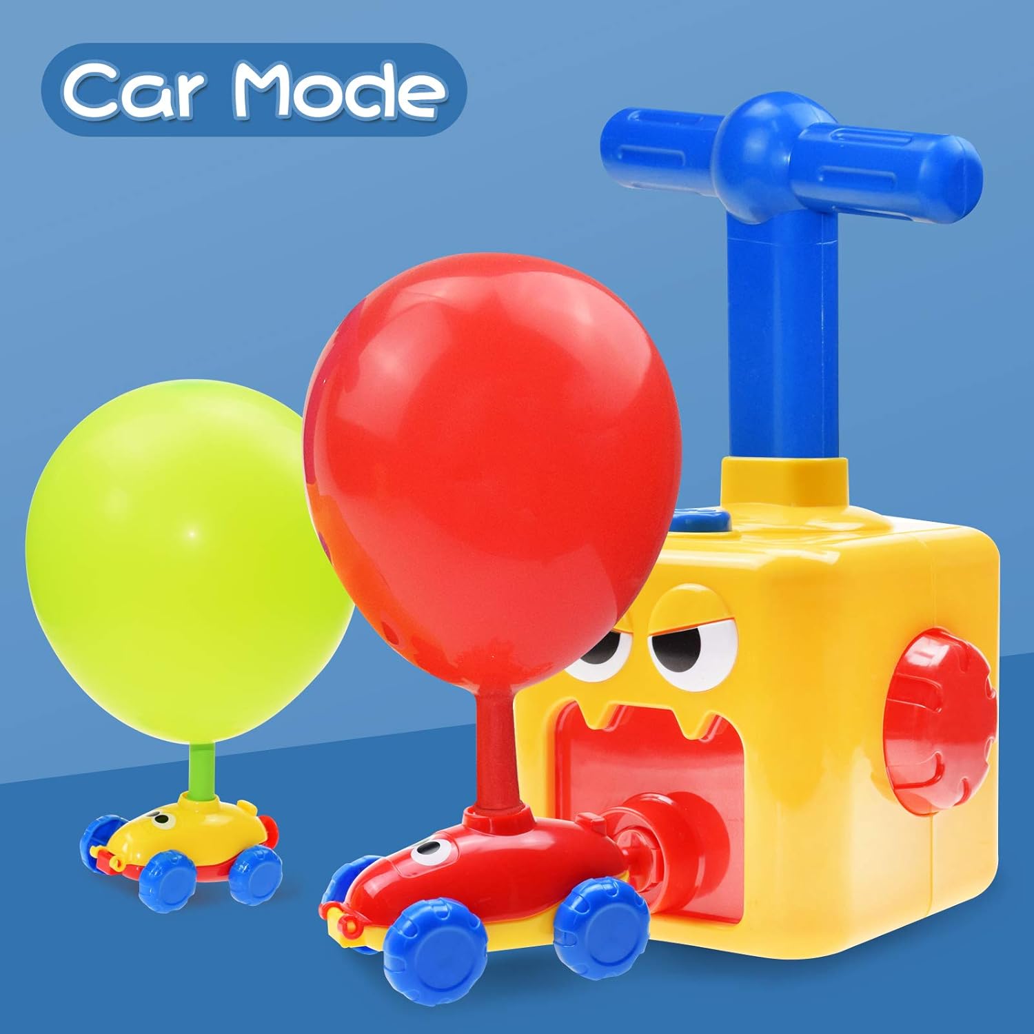 BAKAM Balloon Launcher Car Toy Set for Kids, Balloon Blaster Car Toy ...