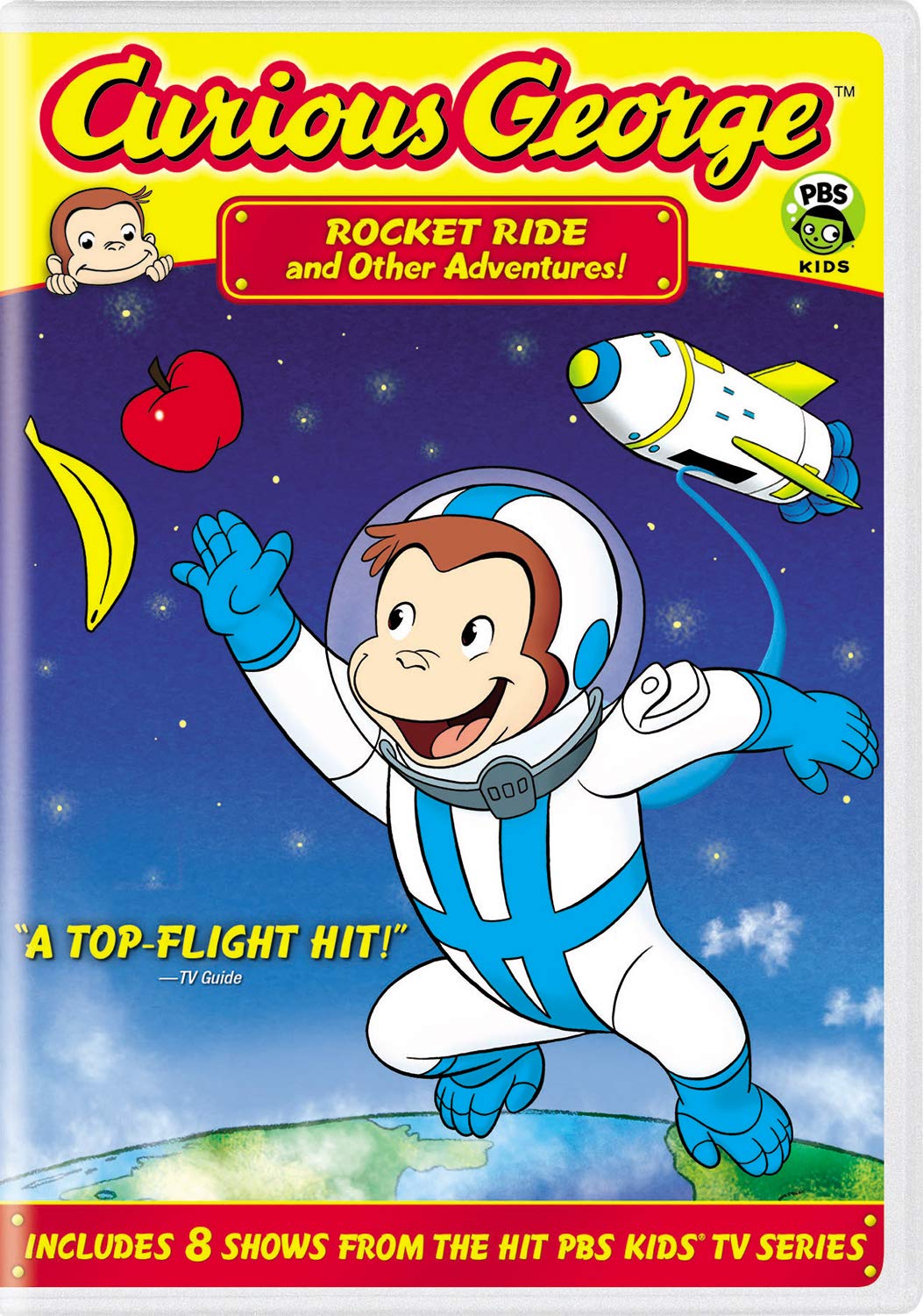 Amazon.com: Curious George: Rocket Ride and Other Adventures: Jeff ...