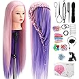 Amazon.com: TopDirect 29" Hair Mannequin Head for Cosmetology Training ...