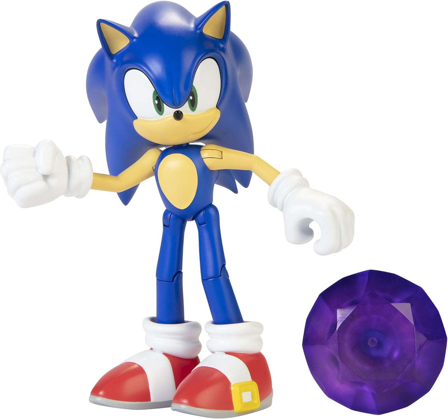Sonic The Hedgehog Action Figure 4-Inch Sonic with Chaos Emerald ...