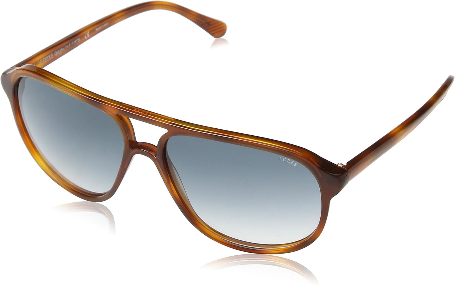 LOZZA Sl1827L Occhiali, Blu (Avana Chiara Lucida), Taglia unica Uomo ...