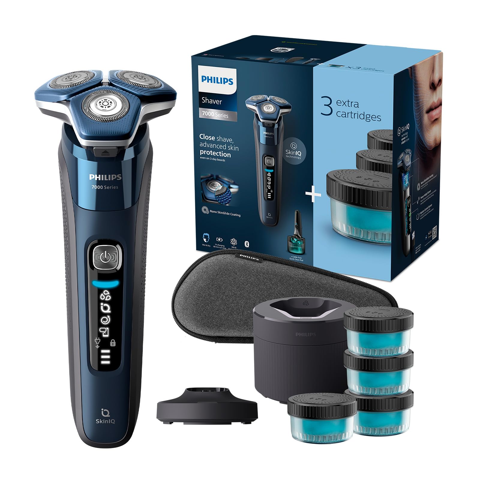 Mua Philips Shaver Series 7000 – Electric Wet and Dry Shaver for Men ...