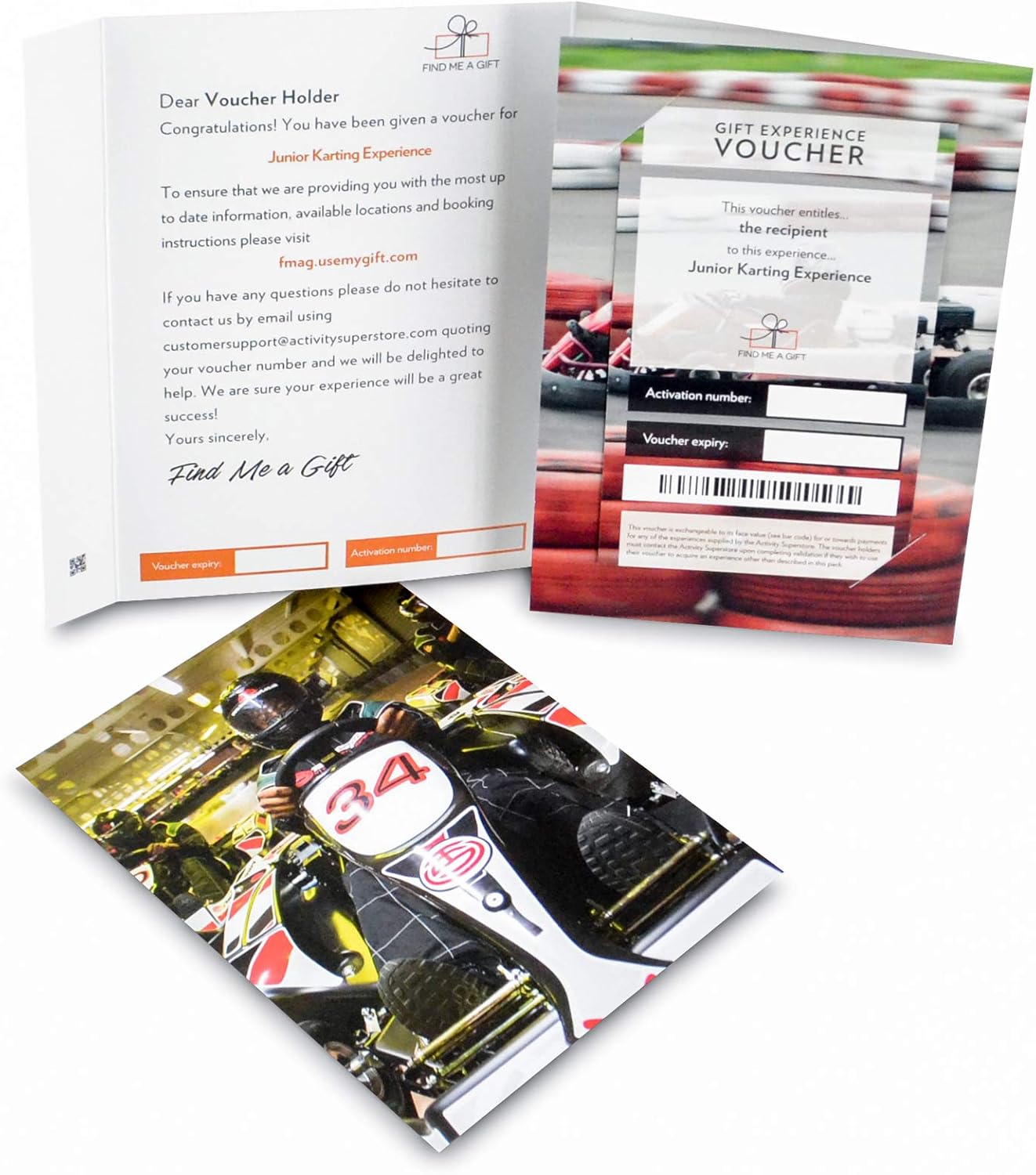 Activity Superstore Gift Experience Day Voucher – Junior Go Karting ...