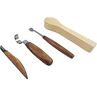 Amazon.com: Narex 869800 3-Piece Spoon Carving Set with Double-Edge ...