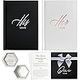 Amazon.com: Vow Books with Ring Box for Wedding Ceremony, Vow Books for ...