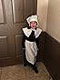 Amazon.com: Charlie Crow White Apron Costume for Kids one Size fits All ...