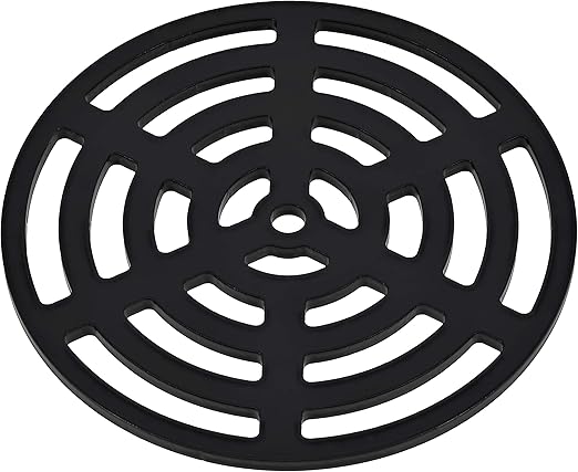 195mm 19.5cm Round Circular Solid Metal Steel Gully Grid Heavy Duty ...