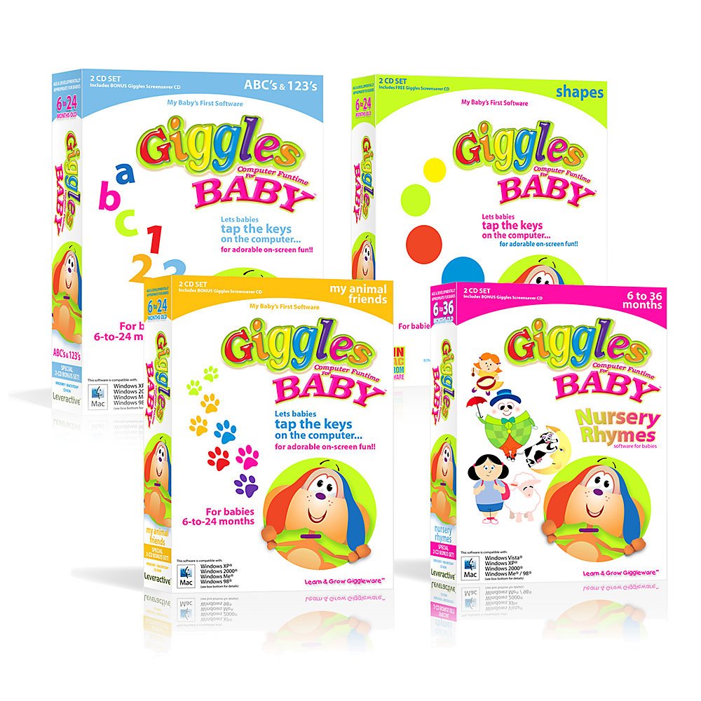 Amazon.com: Giggles Computer Funtime for Baby - My Animal Friends [Old ...