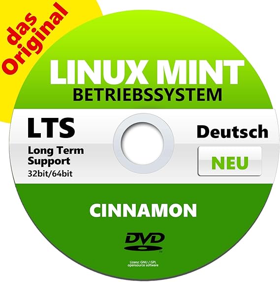 Linux Mint Cinnamon, 64 Bit, Betriebssystem Deutsch: Amazon.de: Software