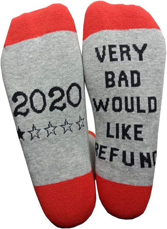 2020 rotten socks 2020 funny gift socks (guies): Amazon.in: Clothing ...